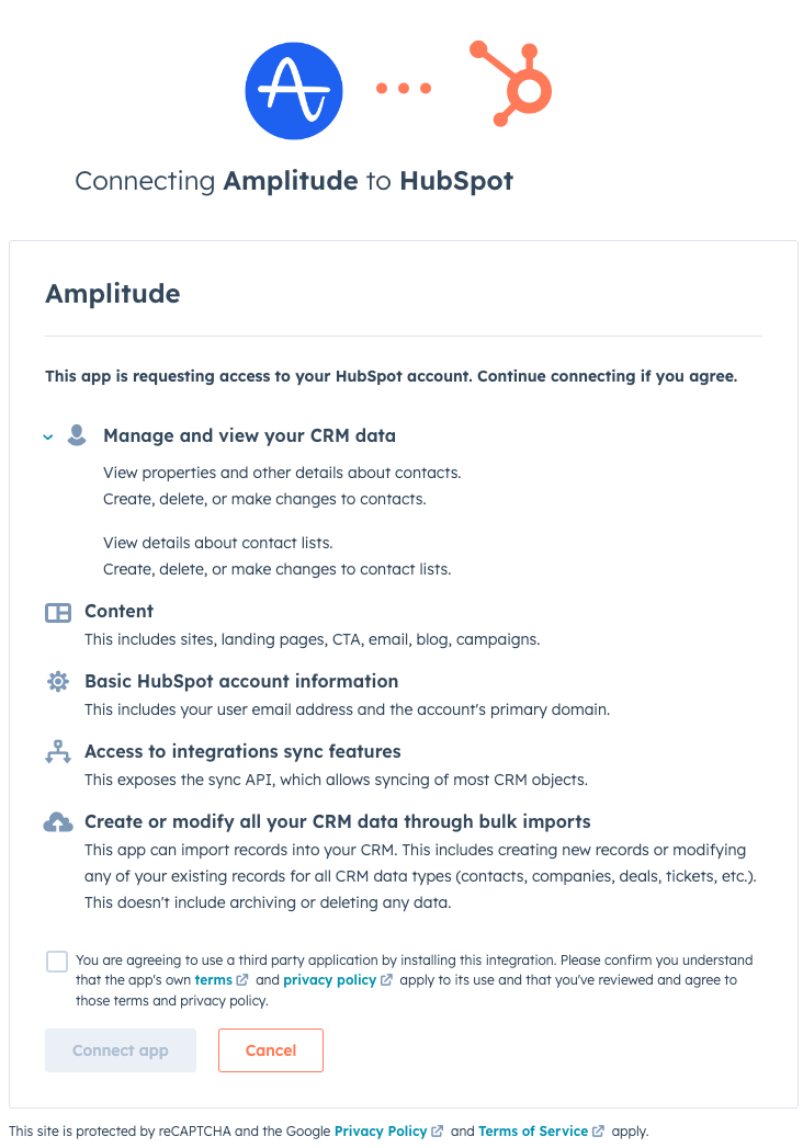 HubSpot (event stream)